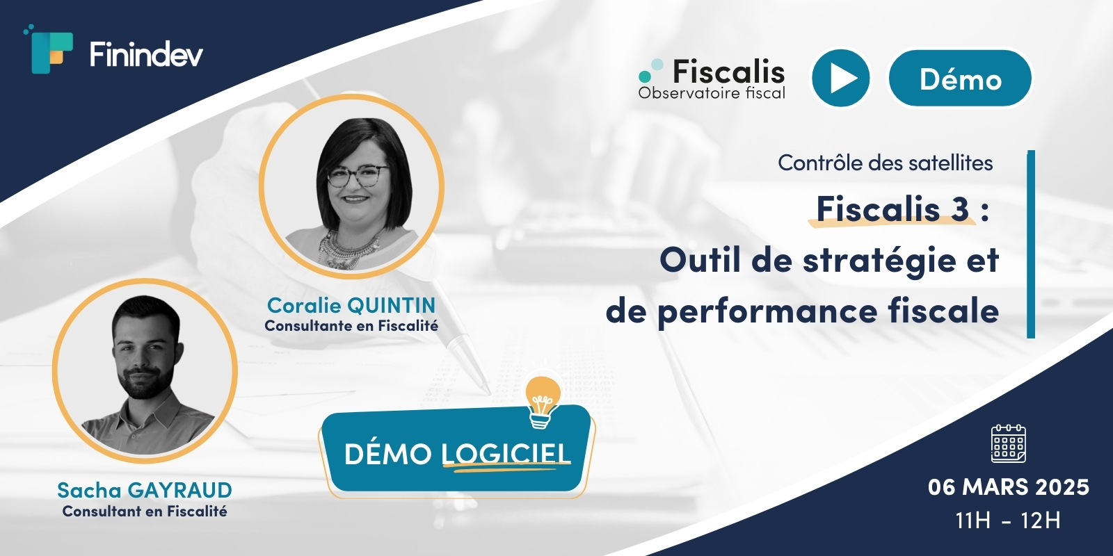 Démo | FISCALIS 3 : outil de stratégie et de performance fiscale – Finindev